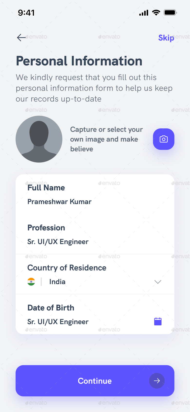 EduSmart E-learning UI Kit, Web Elements | GraphicRiver